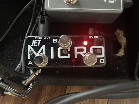 Jet Micro Hx Stomp Midi Controller Reverb
