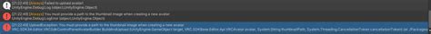 Pathway To Thumbnail Issue In Unity VRChat SDK Help VRChat Ask Forum