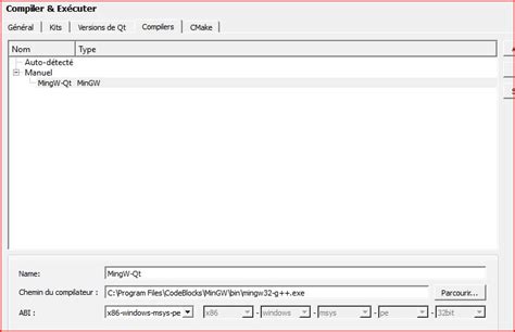 Erreur Qt Creator Needs A Compiler Set Up To Build Configure A