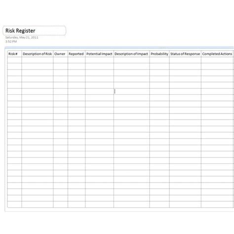 7 Free Project Log Templates Excel PDF Formats