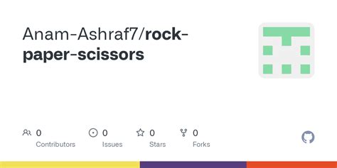Github Anam Ashraf7rock Paper Scissors