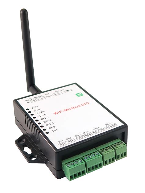 WiFi Modbus RTU 2 DI 4 DO TECHDesign Hardware Solution