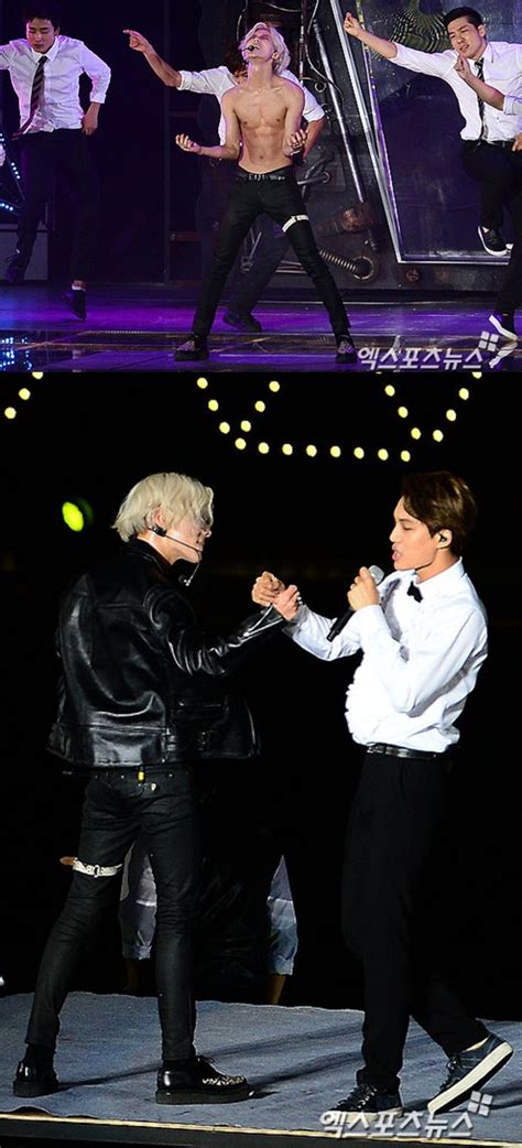 Sm콘서트 태민·카이 근육 탈의vs 셔츠스타일 반전 매력