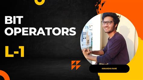 L1 Bitwise Operators Bit Manipulation Breakingbits Dsa Bitoperators Codinginterviews