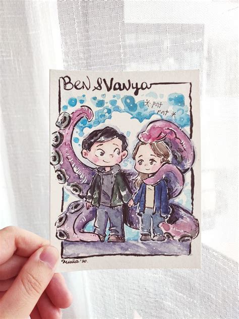 Ben And Vanya Fan Art By Trivialities Ink And Watercolor R