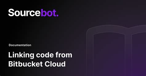 Linking Code From Bitbucket Cloud Sourcebot