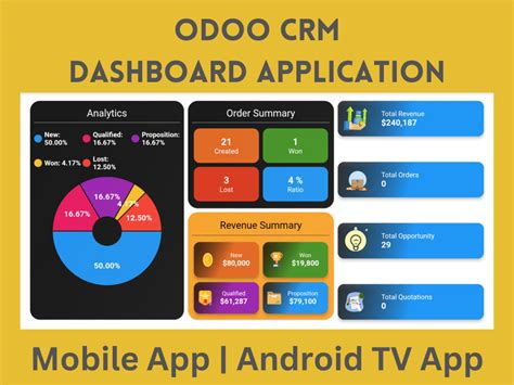Odoo Crm Dashboard Application Upwork