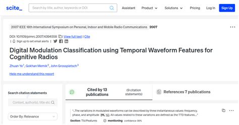 Digital Modulation Classification Using Temporal Waveform Features For Cognitive Radios