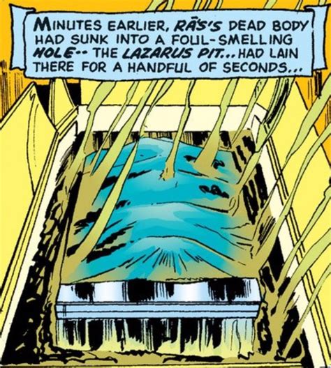 Lazarus Pit Dc Database Fandom Powered By Wikia