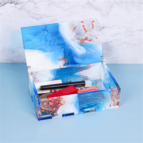 Badu Bg Многофункционална кутия за съхранение Силиконова форма Калъф за съхранение на бижута