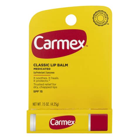 Save On Carmex Classic Lip Balm Medicated Spf 15 Order Online Delivery Food Lion
