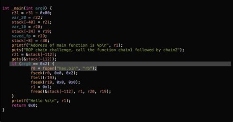 Arm64 Reversing And Exploitation Part 3 A Simple Rop Chain 8ksec Blogs 8ksec
