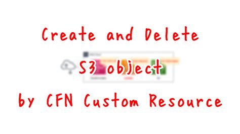 Create And Delete S3 Object By Cfn Custom Resource Awstut