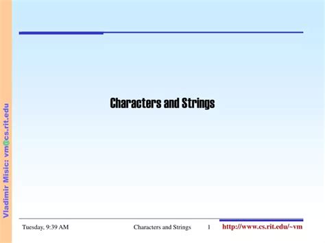 Ppt Characters And Strings In Java Powerpoint Presentation Free