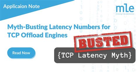 Missing Link Electronics On Linkedin Tcp Offload Engines Tcpip