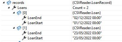 C CSV Mapper Class Does Map From List Stack Overflow