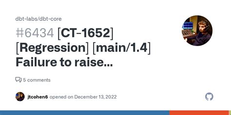 CT 1652 Regression Main 1 4 Failure To Raise Initialization