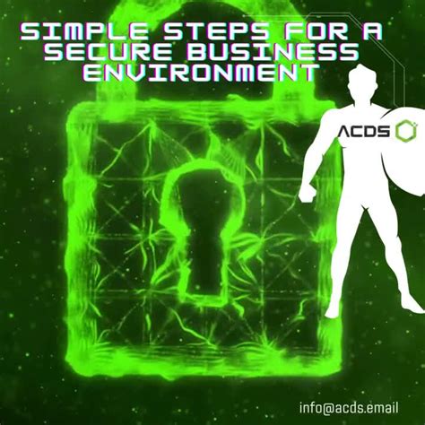 Applied Cyber Defense Systems On Linkedin Steps To Securing Your Business Contact Us At Info