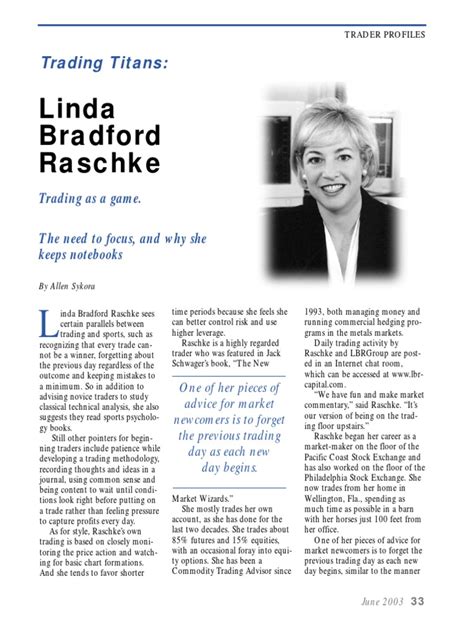 Trading As A Gamethe Need To Focus And Why She Keeps Notebooks Pdf Day Trading Futures