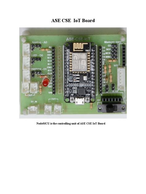 Nodemcu Tutorial Pdf Fahrenheit Bluetooth
