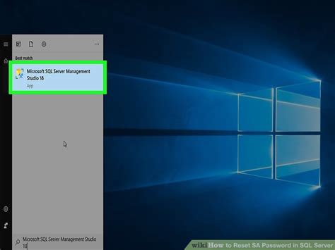 Ways To Reset SA Password In SQL Server WikiHow