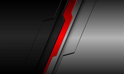 Abstract Blue Cyber Line Black Metallic Silver Shadow Slash Geometric Design Modern Futuristic