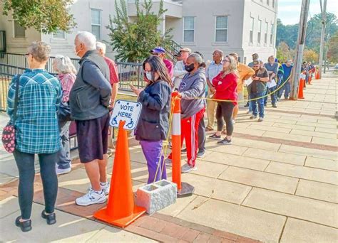 Georgia Early Voters Shatter Midterms Record The Newnan Times Herald