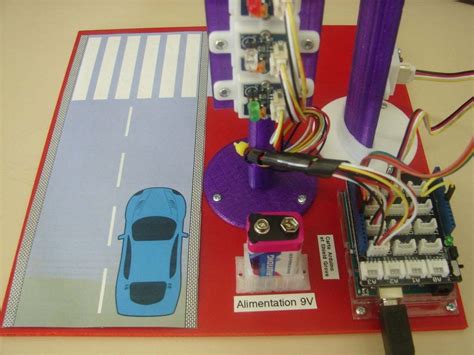Free Stl File Arduino Traffic Light Feu Tricolore 🚦 ・3d Printer Model