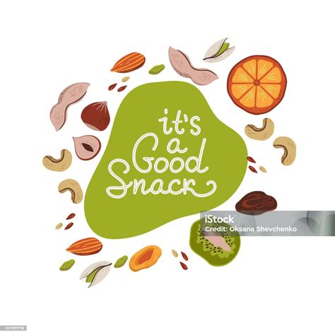 흰색 배경에 손으로 그린 말린 과일과 견과류 디자인 벡터 일러스트레이션 피스타치오에 대한 스톡 벡터 아트 및 기타 이미지