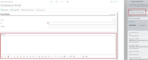 Prety Message Textbox On Email Editor Page —