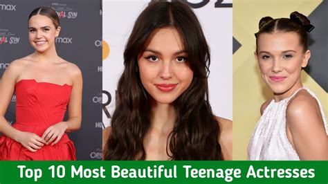 Top 10 Most Beautiful Teenage Actresses In 2023 Youtube