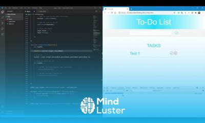 Learn 8 Javascript Create Done Task Controller JAVASCRIPT TODO APP
