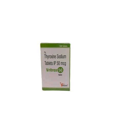 Thyroxine Sodium 50mcg Tablet At Rs 41bottle Thyroxine Sodium