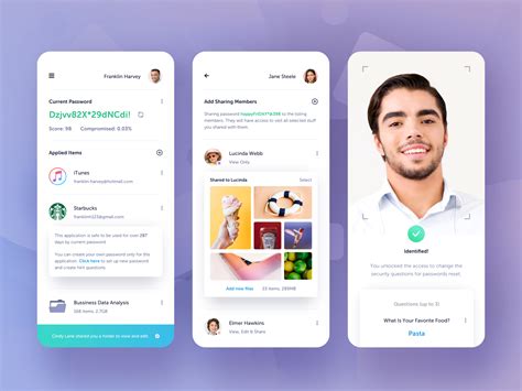 Password Manager App By Yi Li For RaDesign On Dribbble