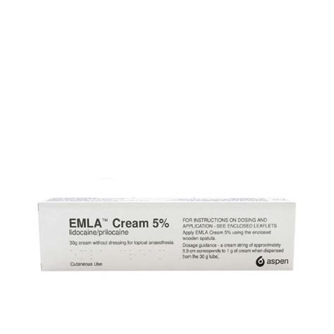 Emla Cream 5 30g Revolve Medicare