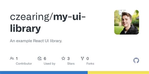 Github Czearing My Ui Library An Example React Ui Library