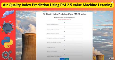 Air Quality Index Prediction Using Pm 2 5 Value Machine Learning Projectworlds