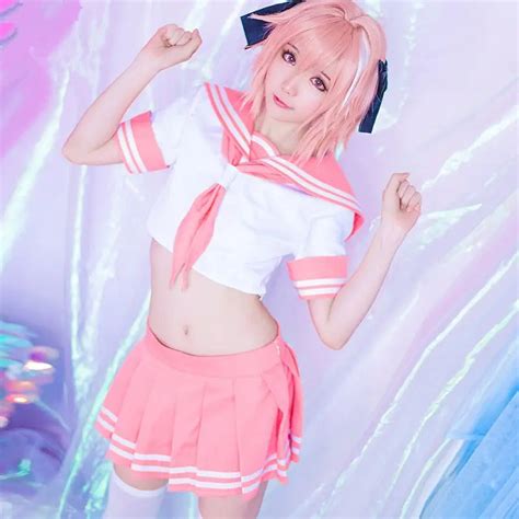 Fategrand Order Fate Apocrypha Rider Astolfo Cosplay Freeshipping