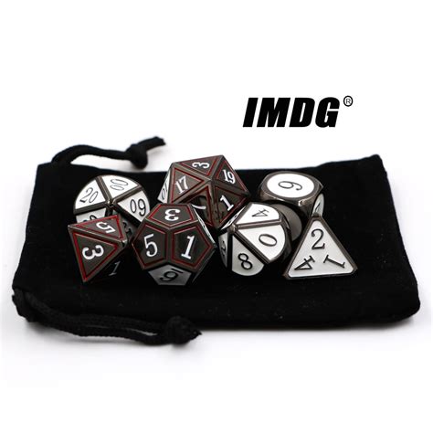 새로운 개대 6 개대 대형 주사위 아크릴 롤 플레잉 주사위 게임 고품질 금속 주사위주사위 Aliexpress