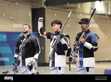 Chinese Mainland Hong Kong Macau And Taiwan Out Chinese Sport Shooter Liu Yukun Wins Gold