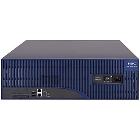 HPE A MSR30 60 POE Multi Service Router Office Depot