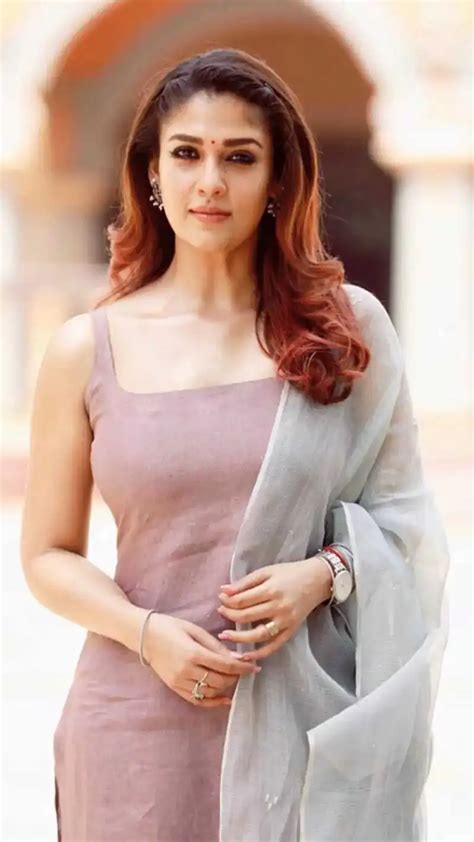 Nayanthara Hot Pics In Kurta Set