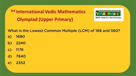 Easy Way To Find The Lcm Of Two Numbers Math Inic