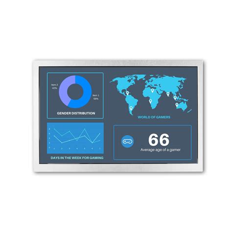 7 Inch Wide Angle View TFT LCD 800x480 Wide Angle TFTEVERVISION