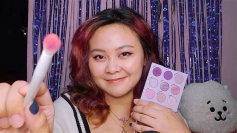 Asmr Doing Your Makeup For A Bts Concert 💜 Layered Sounds Whispers
