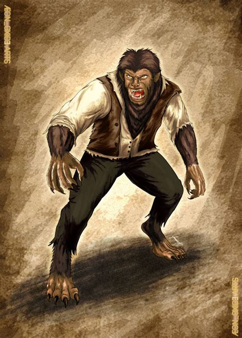 The Wolfman By Aeon Oxide On Deviantart