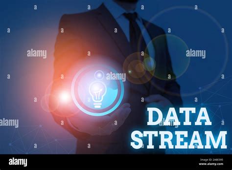 Handwriting Text Writing Data Stream Conceptual Photo Sequence Of Digitally Encoded Coherent