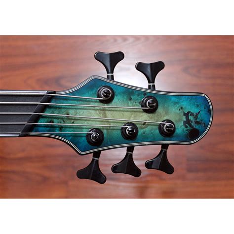 Halo Octavia 5 String Multiscale Bass Guitar With Poplar Burl Top