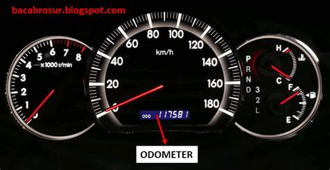 Ini Bedanya Odometer Tachometer Dan Speedometer Ombro