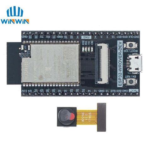 บอร์ด Esp32 Wrover พร้อมกล้อง Wi Fi Bluetooth เข้ากันได้กับ Arduino